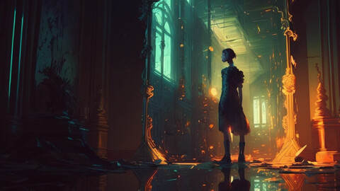 ArtStation - Reflections of a Broken Soul 5 | Artworks