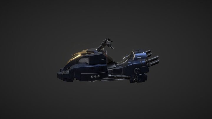 ArtStation - Lawmaster Motorbike Judge Dredd | Resources