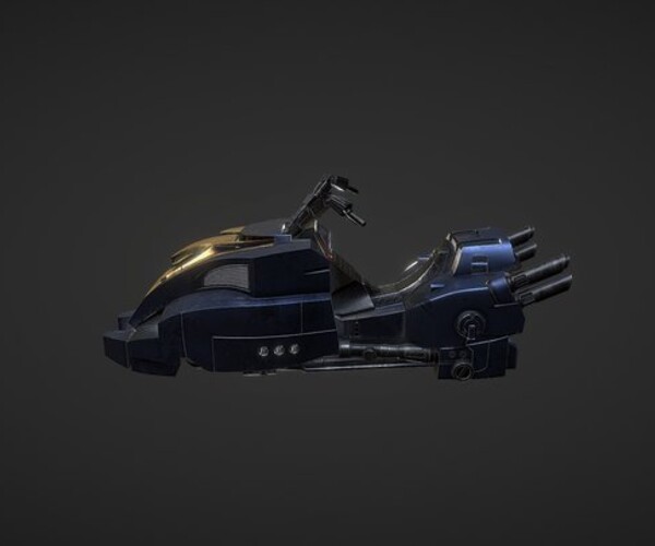 ArtStation - Lawmaster Motorbike Judge Dredd | Resources