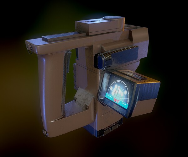 ArtStation - M314 Motion Tracker Aliens | Resources