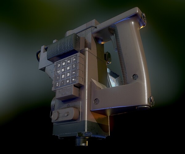 ArtStation - M314 Motion Tracker Aliens | Resources