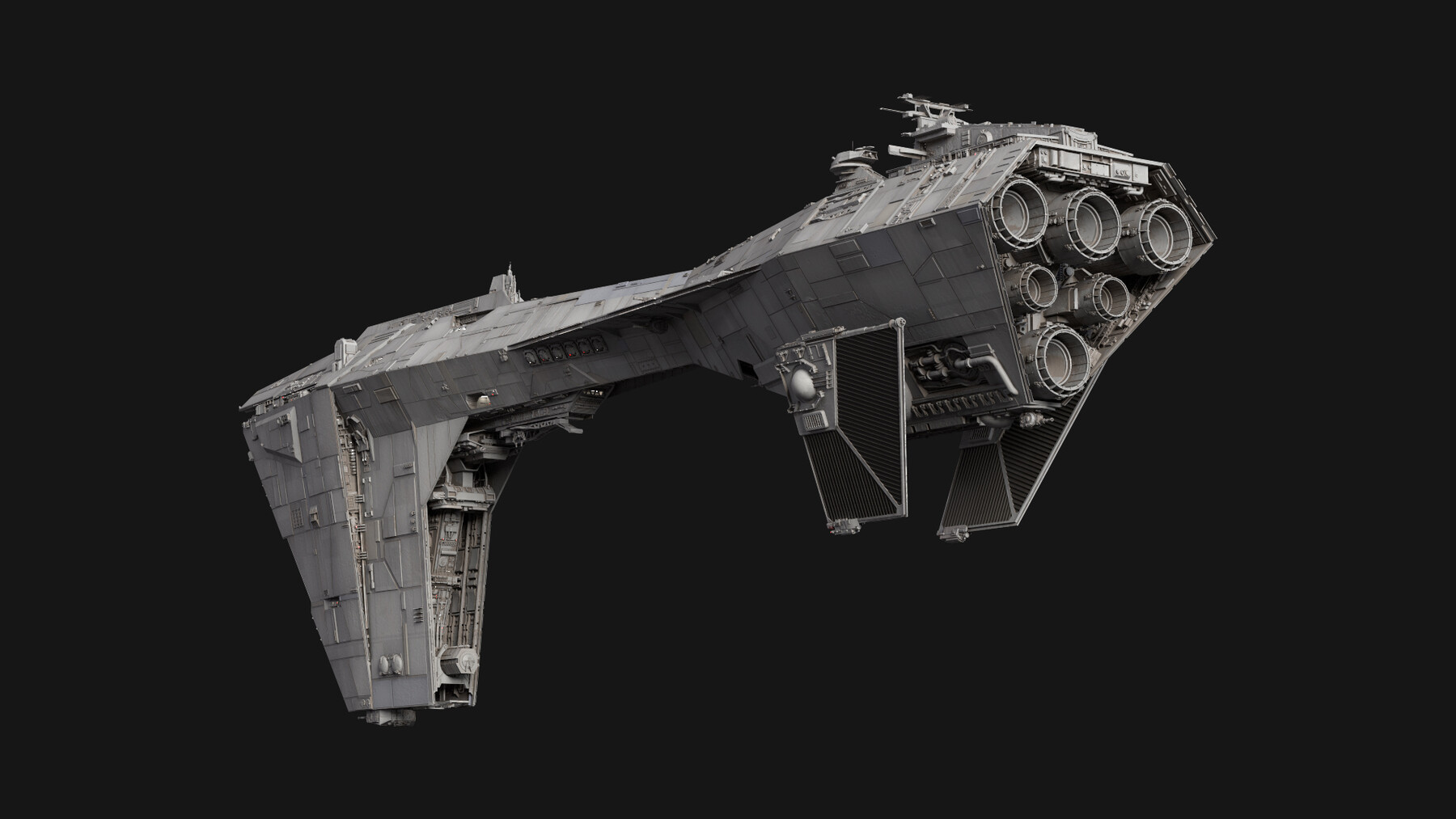 ArtStation - Imperial Nebulon-B (EC Henry Version) | Resources
