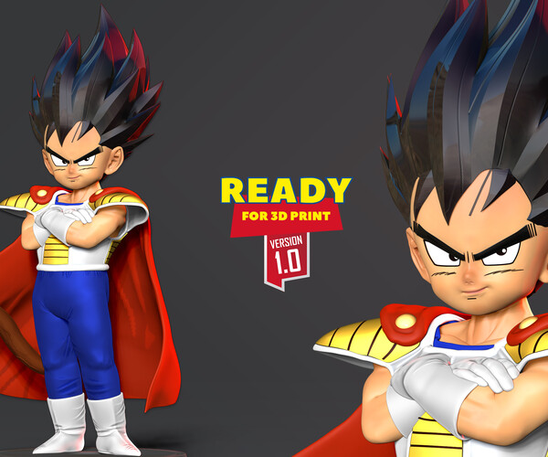 ArtStation - Kid Vegeta | Resources