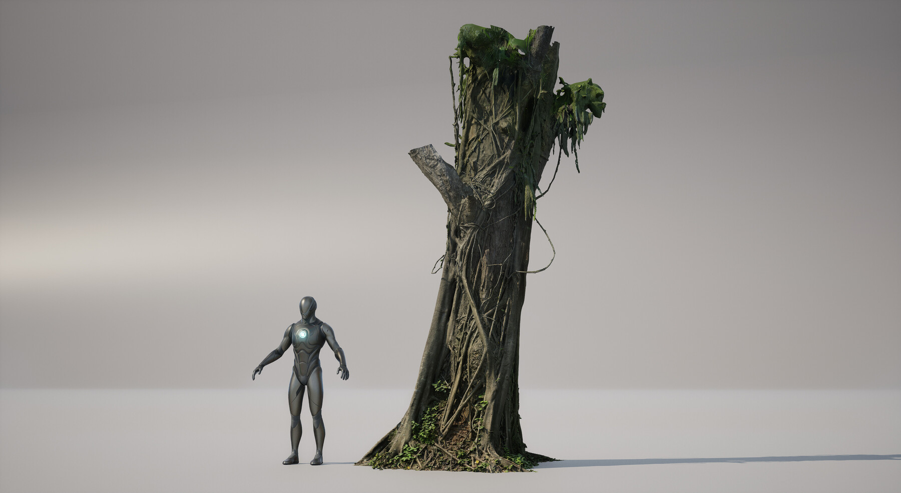 ArtStation - Banyan Tree Trunk Photogrammetry Scan 3D Model | Resources