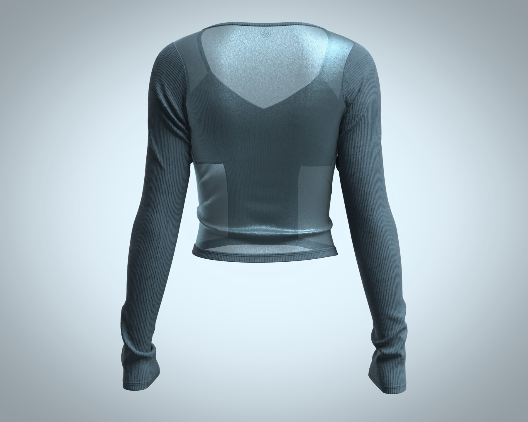 ArtStation - Girls Ribbed Crop Tops | Resources