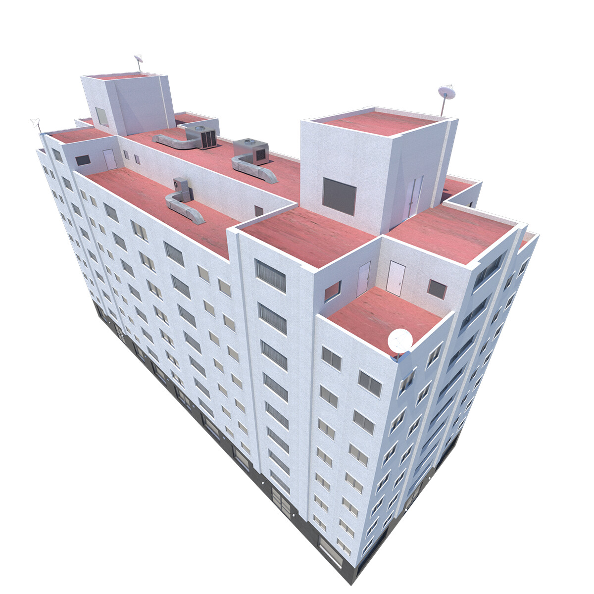 ArtStation - Pack of 20 Buildings | Game Assets