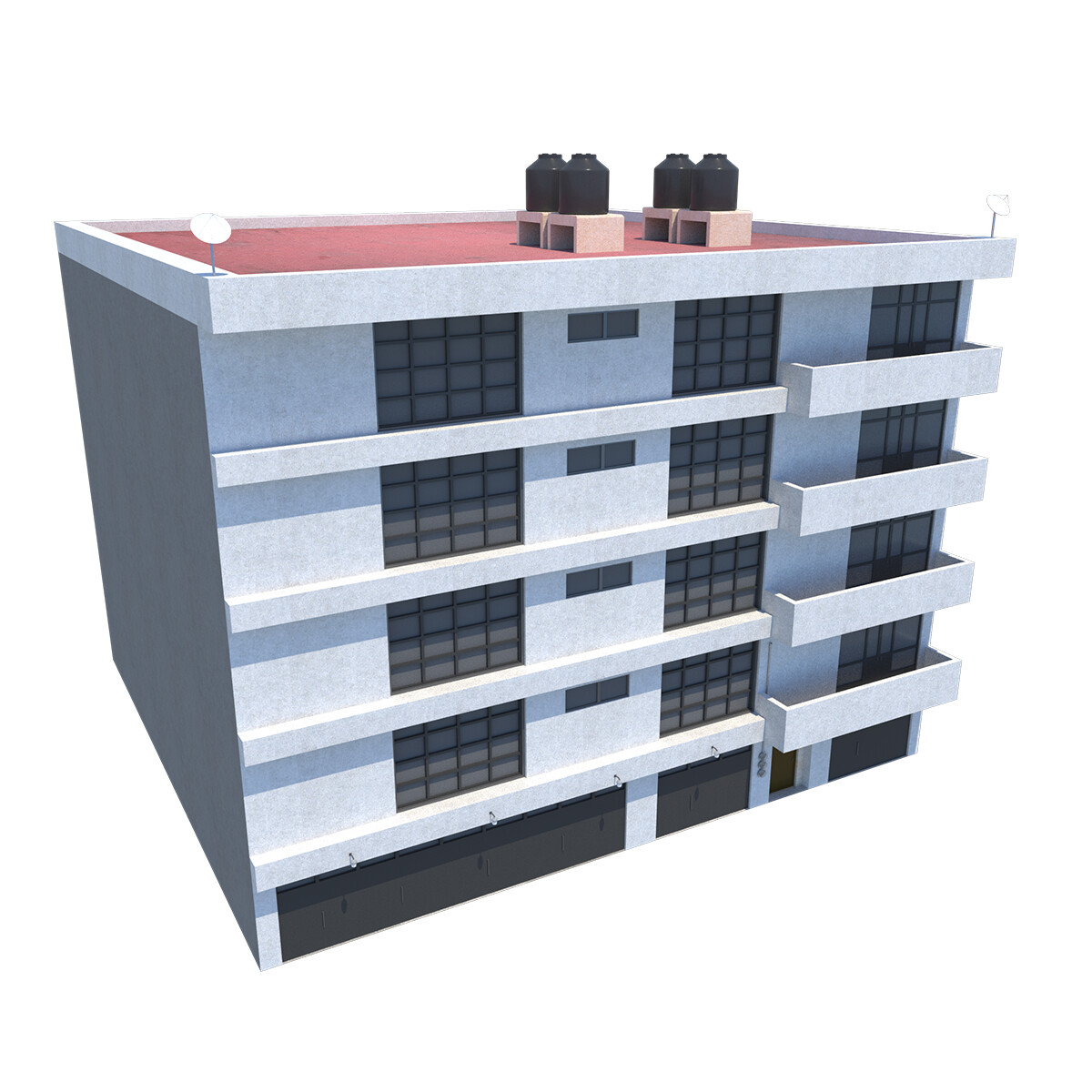 ArtStation - Pack of 20 Buildings | Game Assets