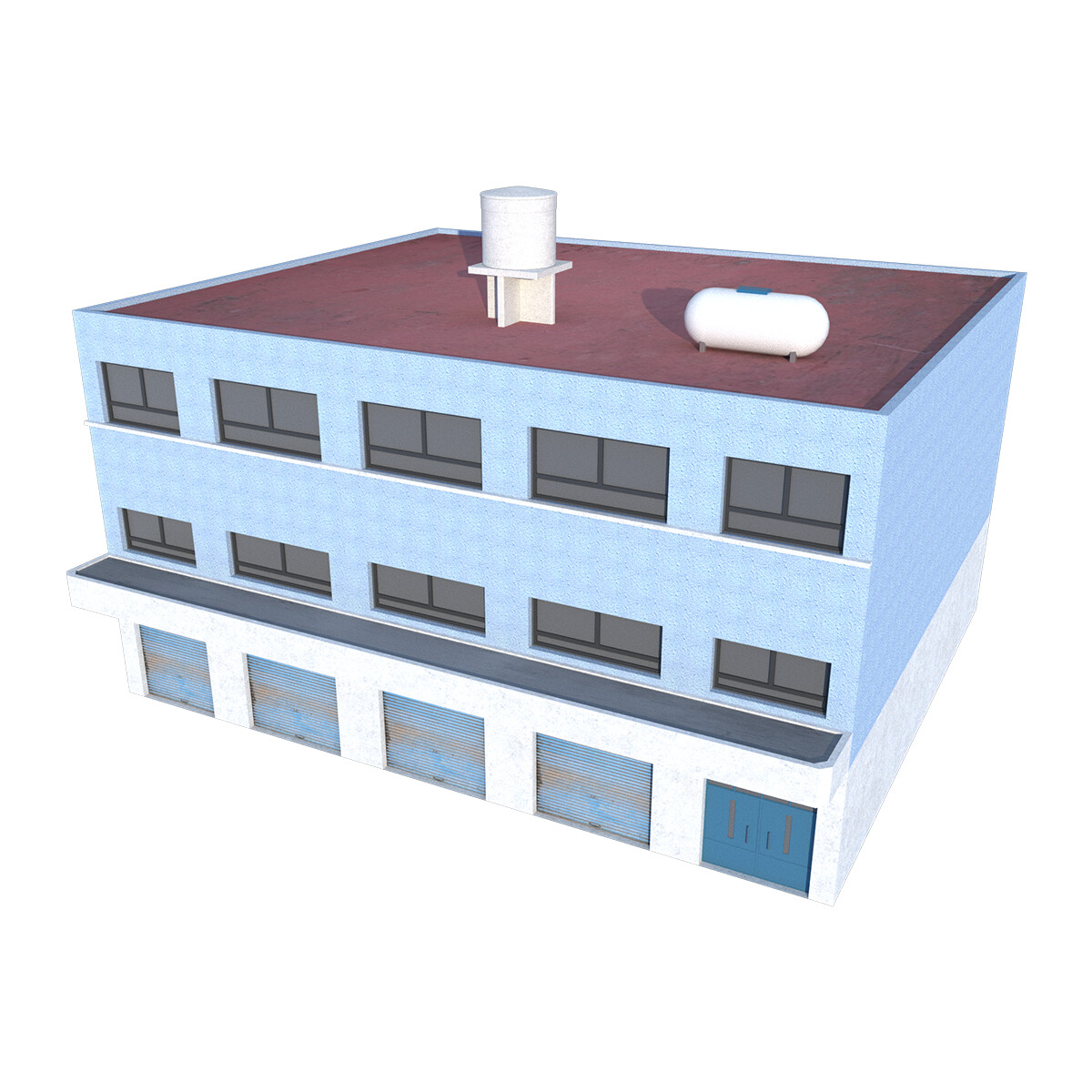 ArtStation - Pack of 20 Buildings | Game Assets