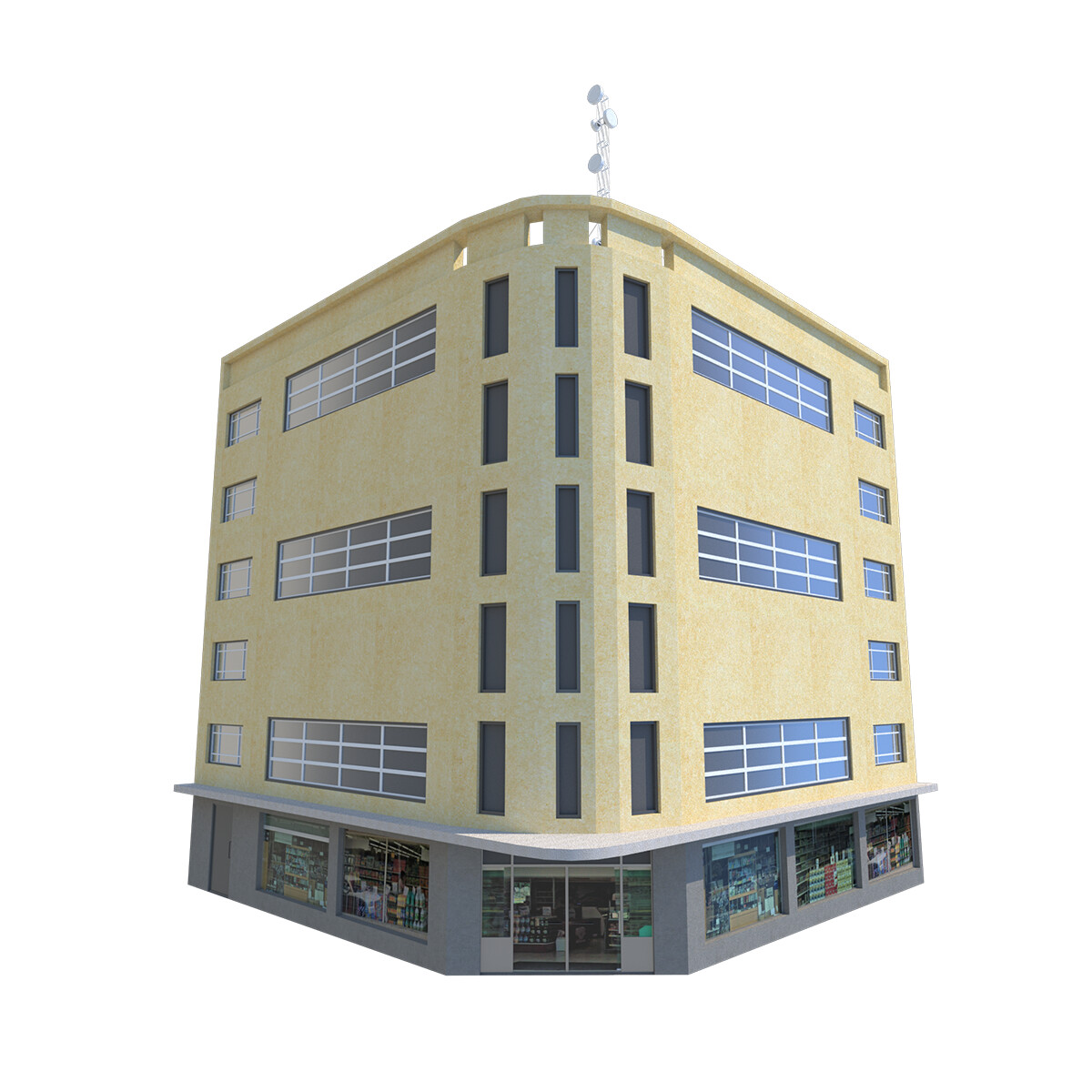 ArtStation - Pack of 20 Buildings | Game Assets