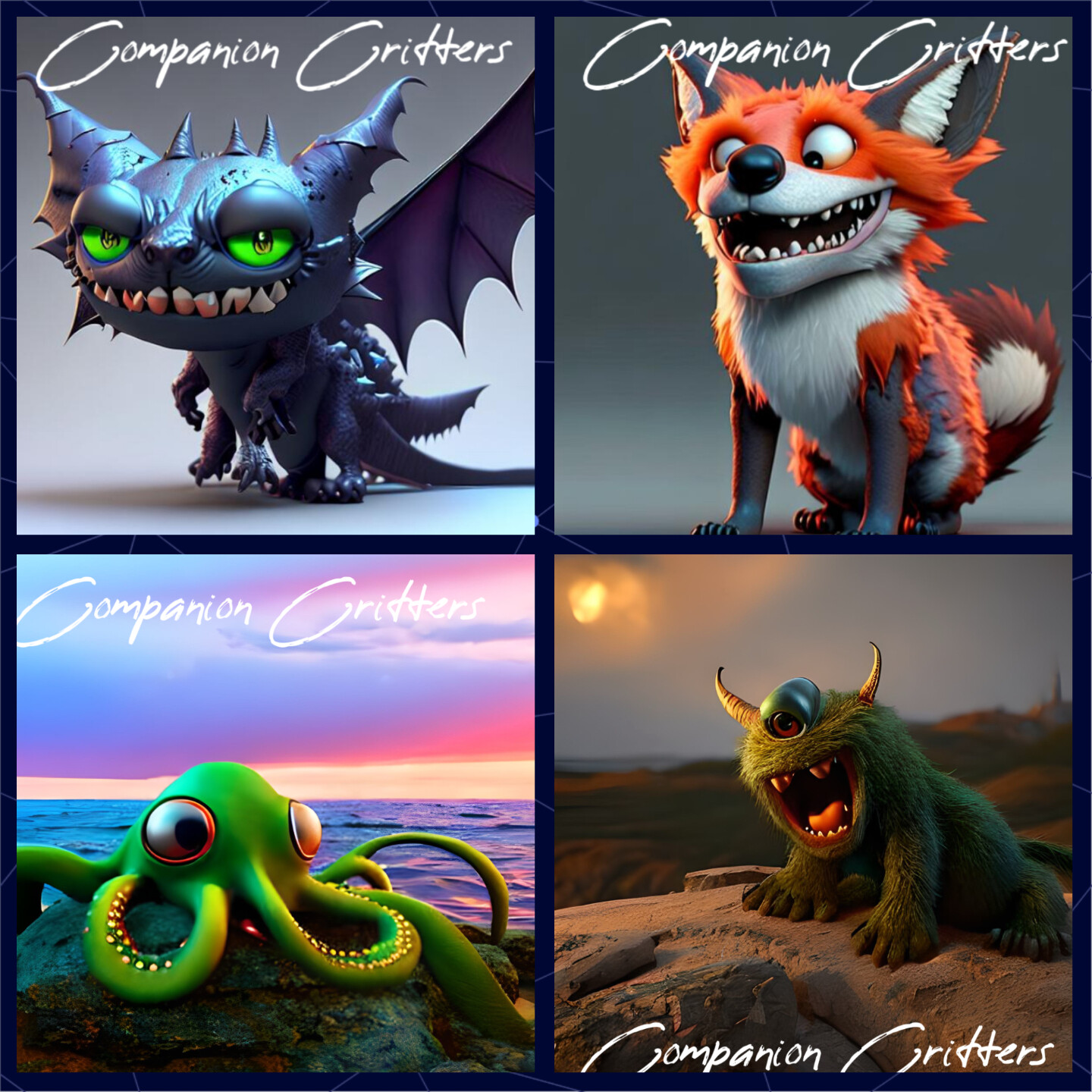 ArtStation - Companion Critters -Wave 1 | Artworks