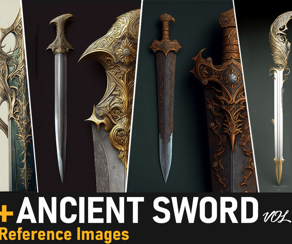 ArtStation - Ancient Sword VOL.02|4K Reference Images | Artworks