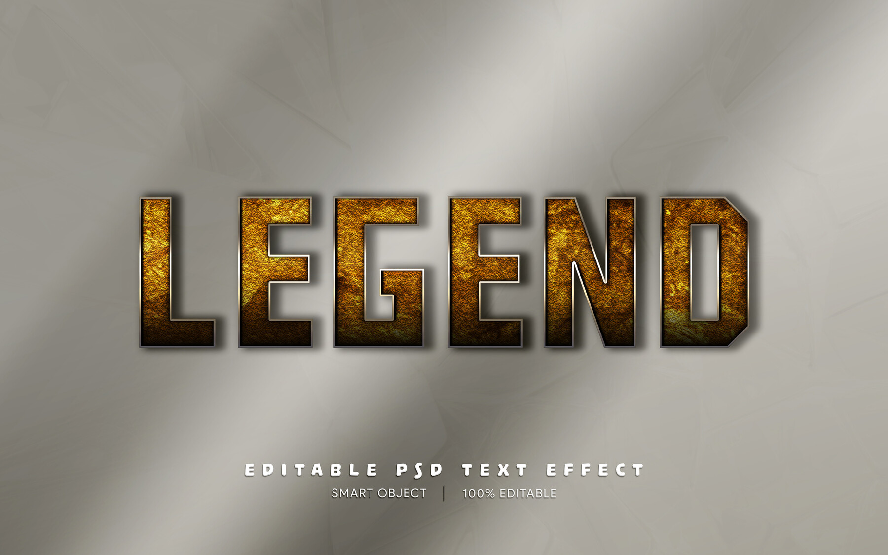 ArtStation - Light. PSD fully editable text effect. Layer style PSD ...