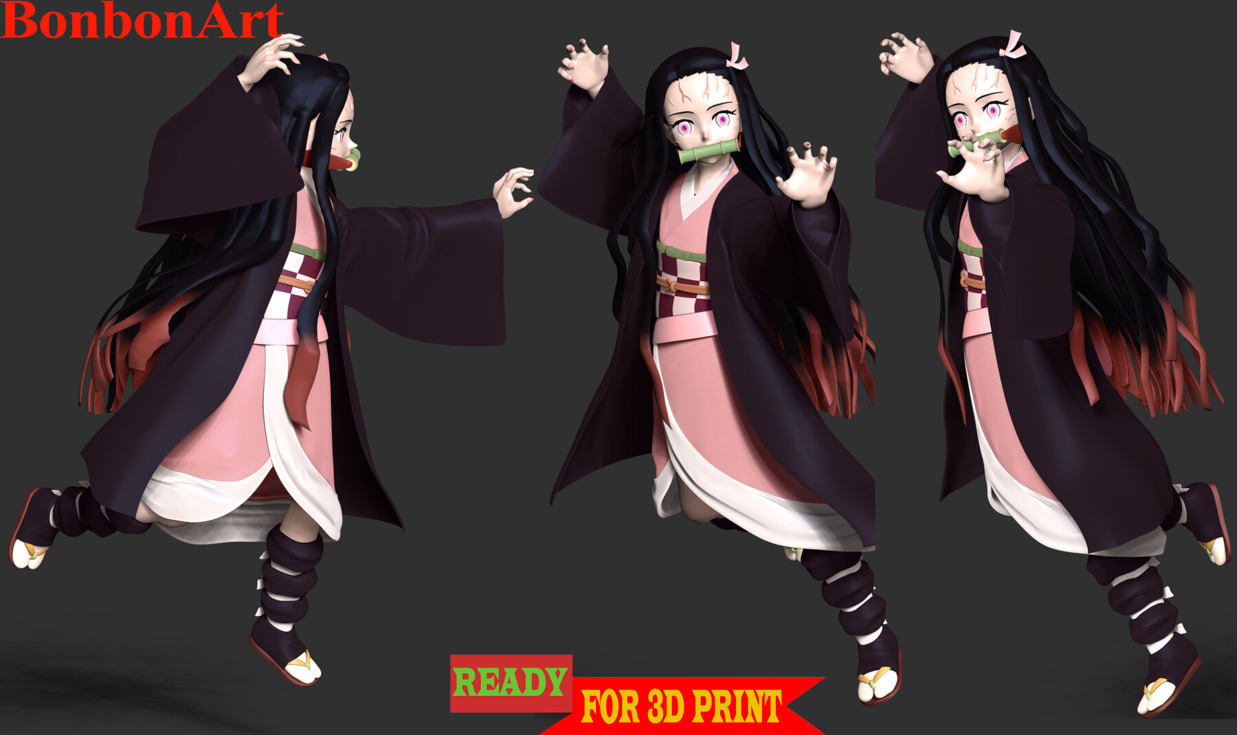 ArtStation - Nezuko - Demon Slayer Hinokami Chronicles | Resources