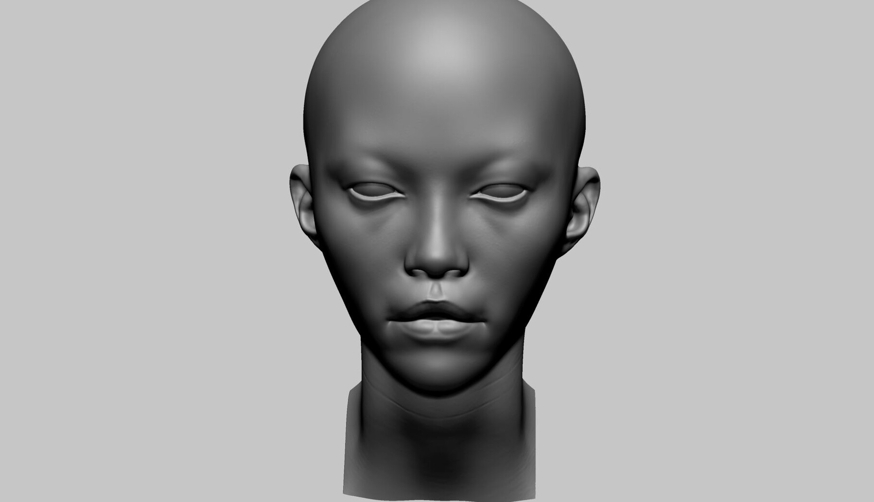 ArtStation - Male and Female Head for 3DPrint | Resources