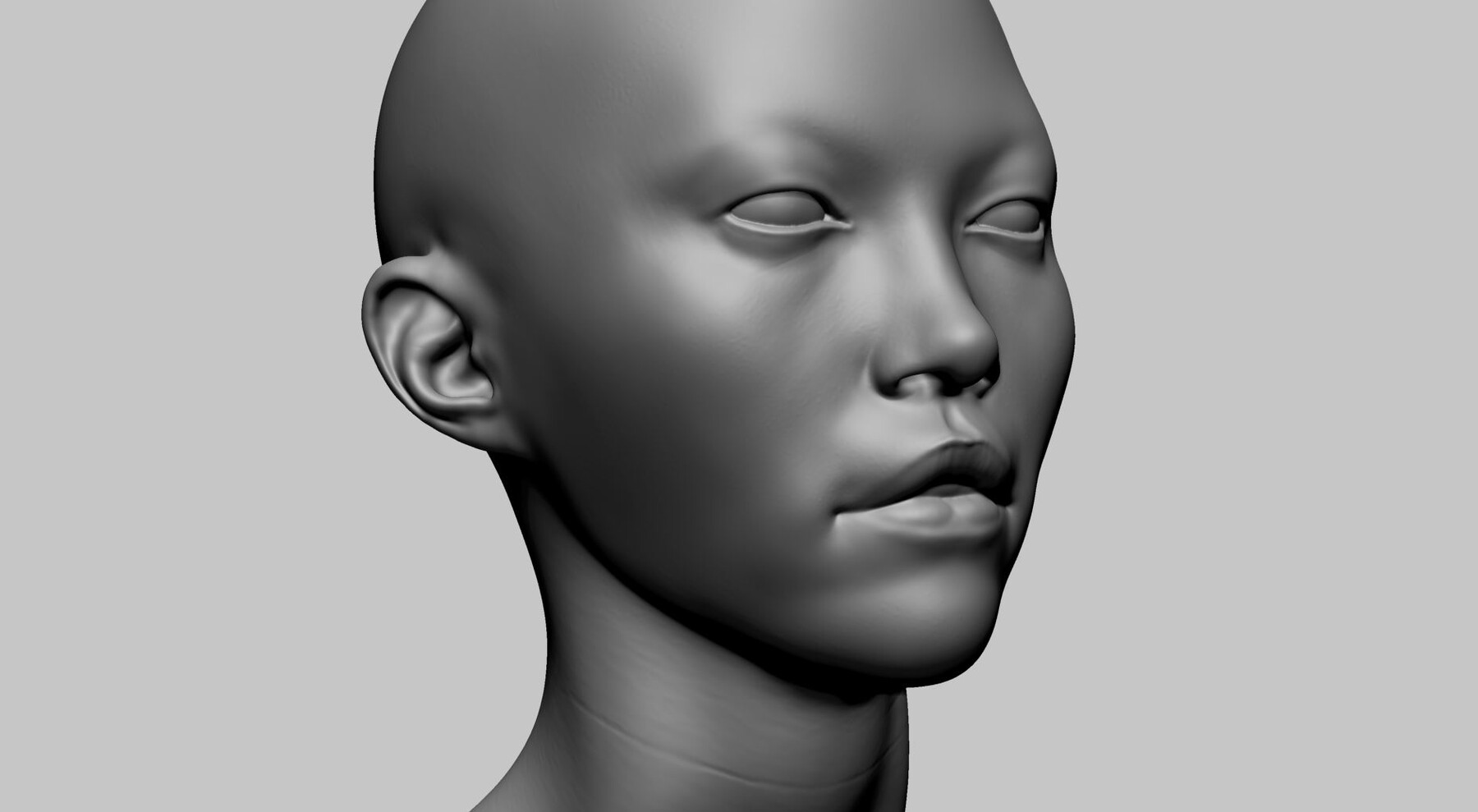 ArtStation - Male and Female Head for 3DPrint | Resources