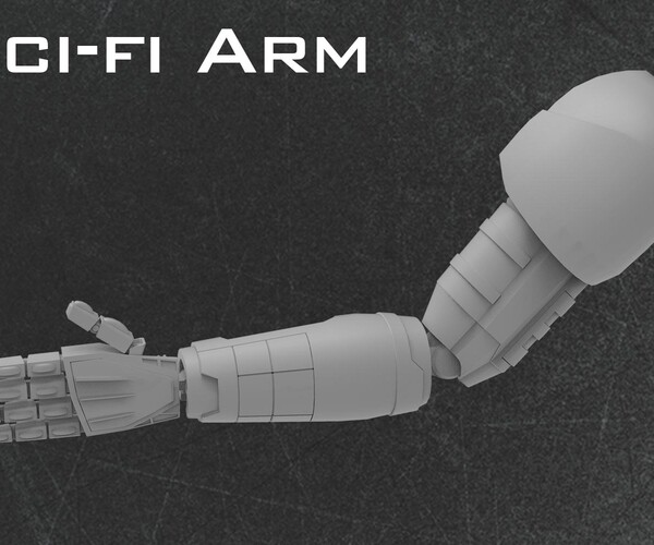 ArtStation - SCI-FI ARM | Game Assets