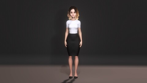 ArtStation - Mr. Beast 3d cartoon style model | Game Assets