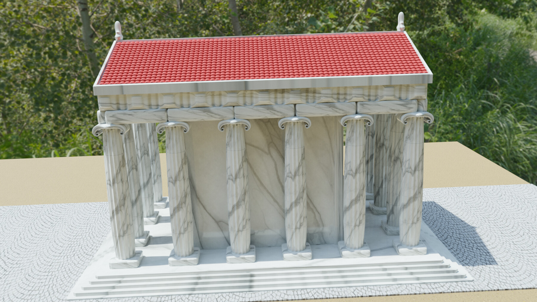 ArtStation - Greek Temple | Resources