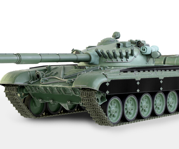 ArtStation - T-72 Tank [Rigged, High-Poly] | Game Assets