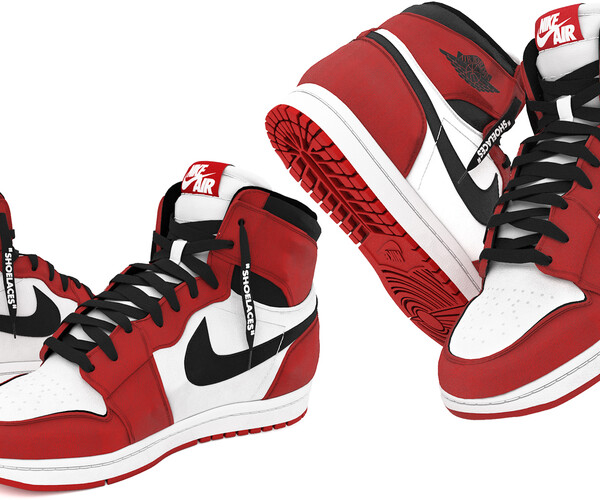 ArtStation - nike air jordan 3D modeling course | Tutorials