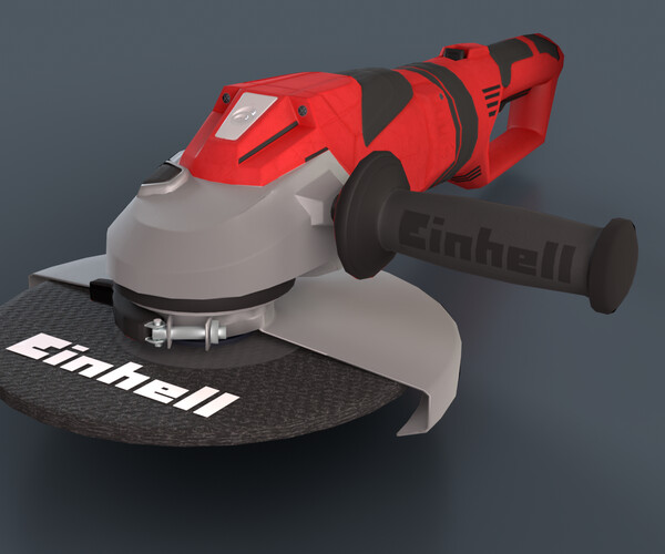ArtStation - Angle grinder | Game Assets