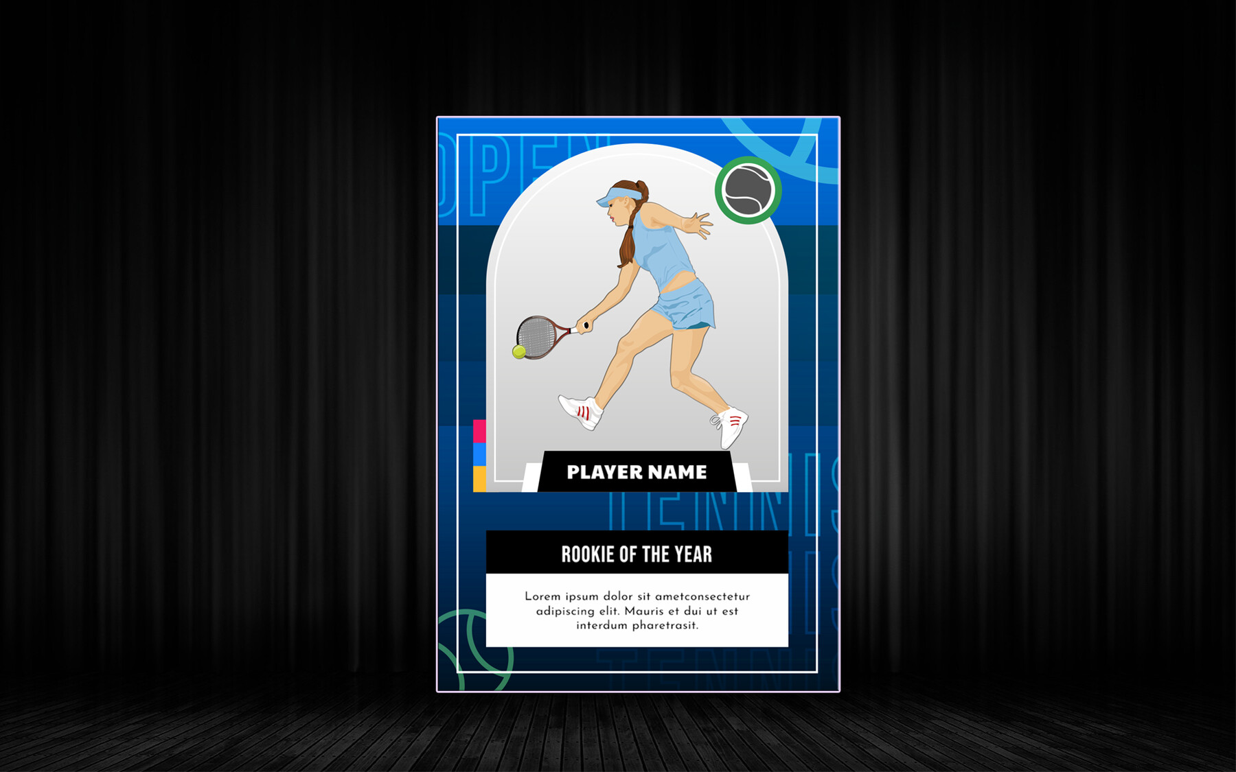 ArtStation - 7 in 1 Sports trading card Photoshop templates | Artworks