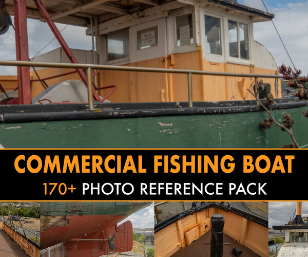 ArtStation - 170+ Commercial Fishing Boat - Reference Photos | Resources