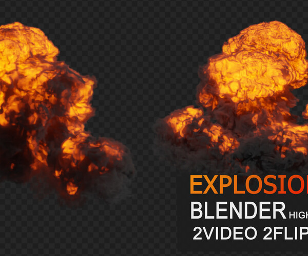 ArtStation - Explosion Animation | Game Assets