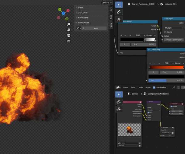 ArtStation - Explosion Animation | Game Assets