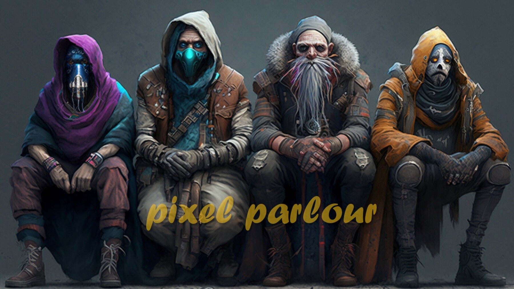 ArtStation - Eighteen Futuristic Beggars: A New Era of Poverty - 50% ...