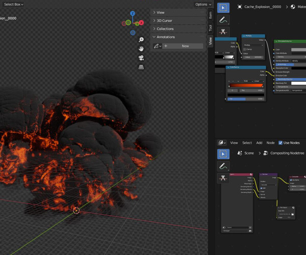 ArtStation - Explosion Bomb Animation | Game Assets