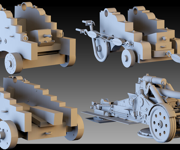 ArtStation - 28 Chariots- High detail 3d models | Resources