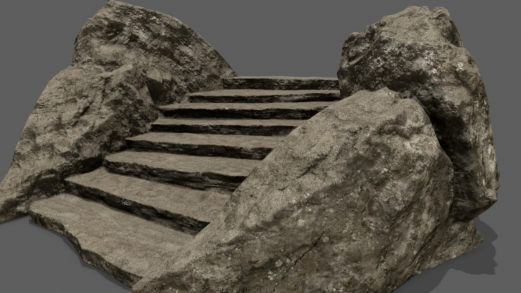 ArtStation - Rock Stair | Game Assets
