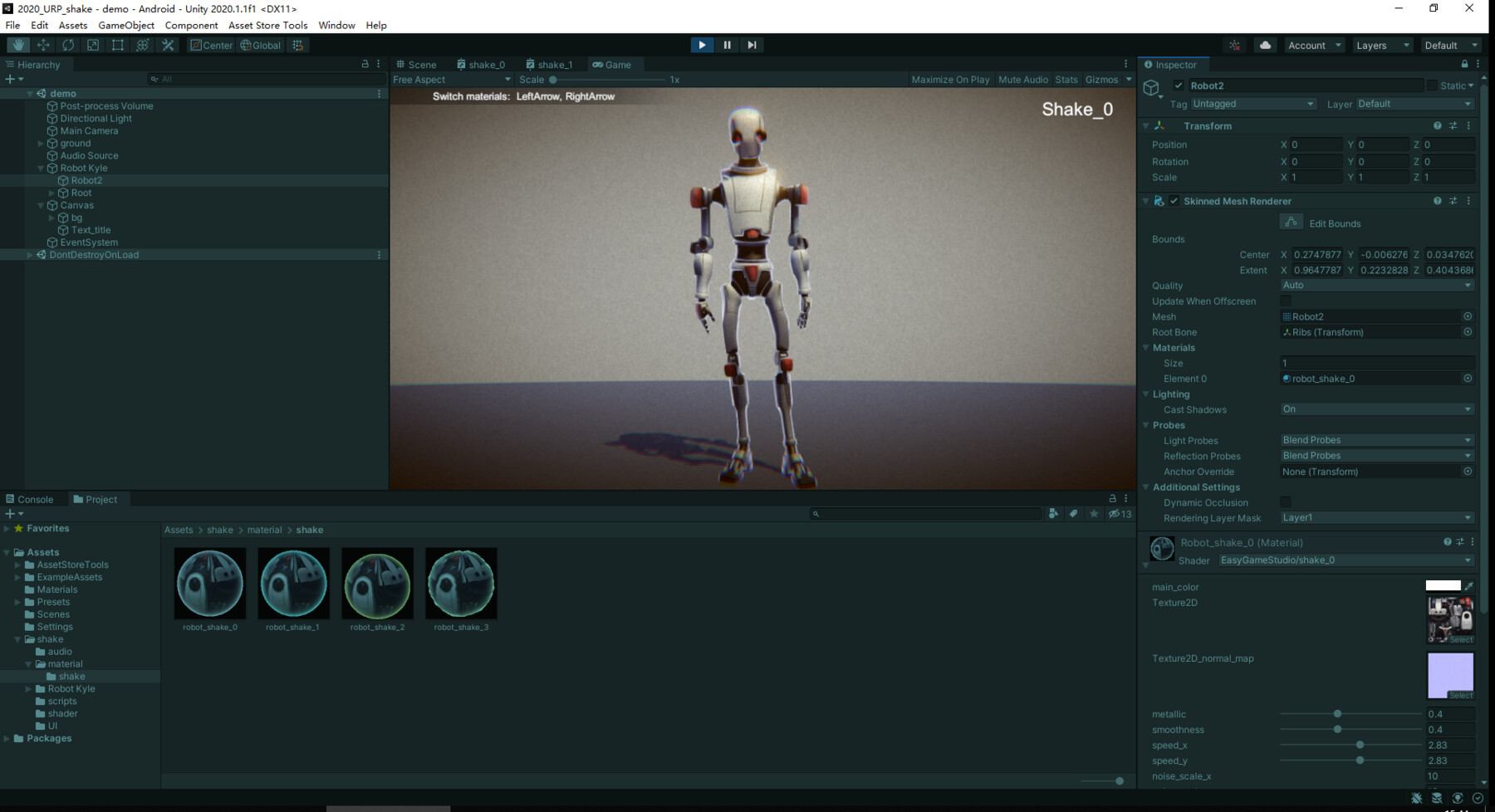 ArtStation - Unity VFX - Shake Effect | Game Assets