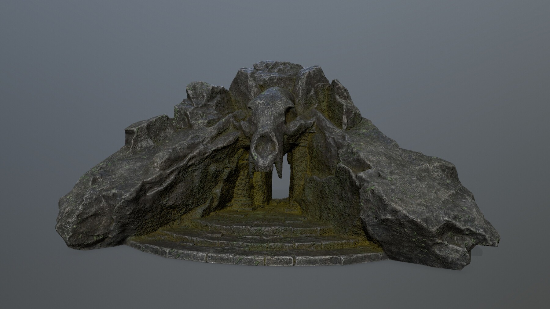 ArtStation - Skull Gate 1 | Game Assets