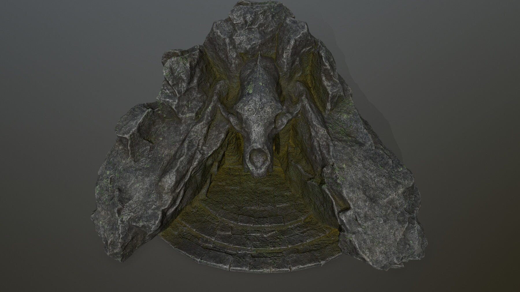 ArtStation - Skull Gate 1 | Game Assets