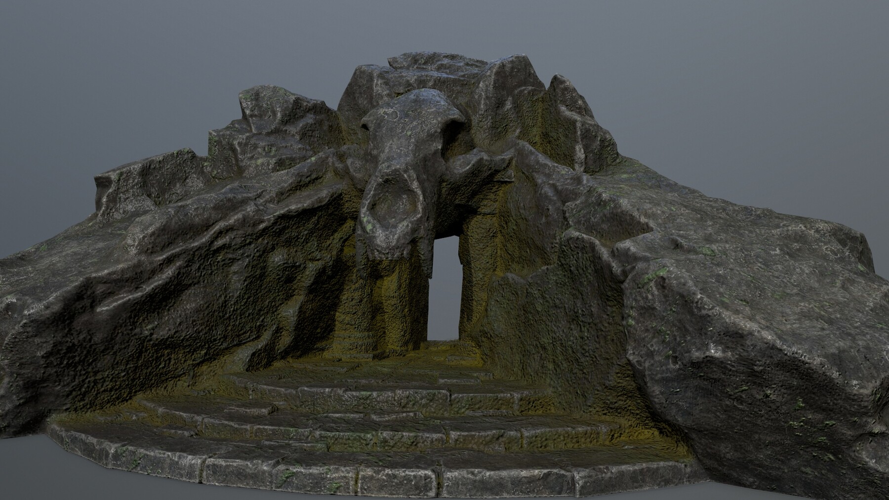 ArtStation - Skull Gate 1 | Game Assets