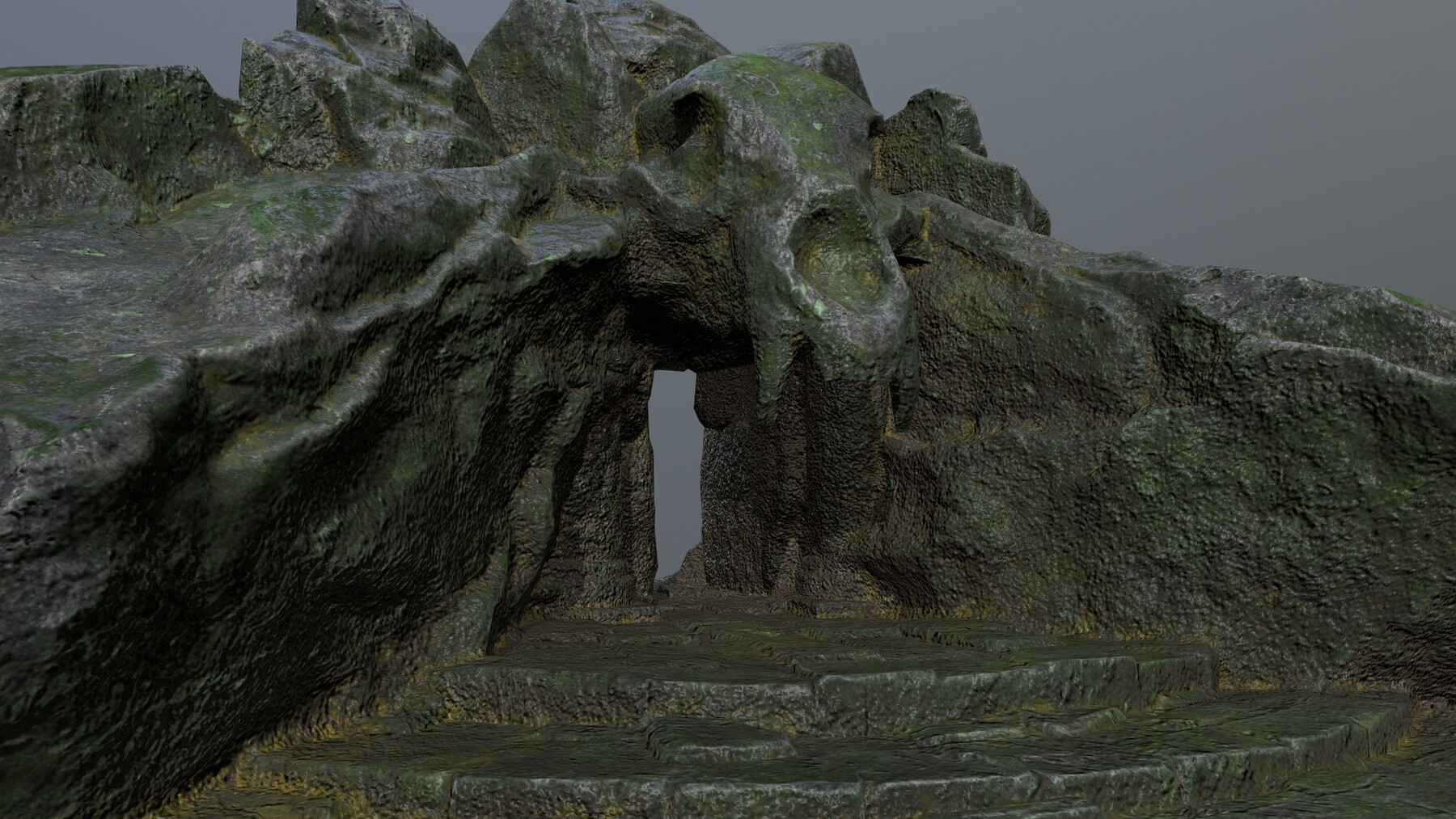 ArtStation - Skull Gate 2 | Game Assets