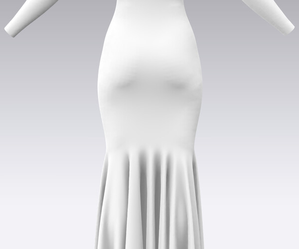 ArtStation - Dress Outfits MD CLO 3D ZPRJ ZPAC project files 3D model ...