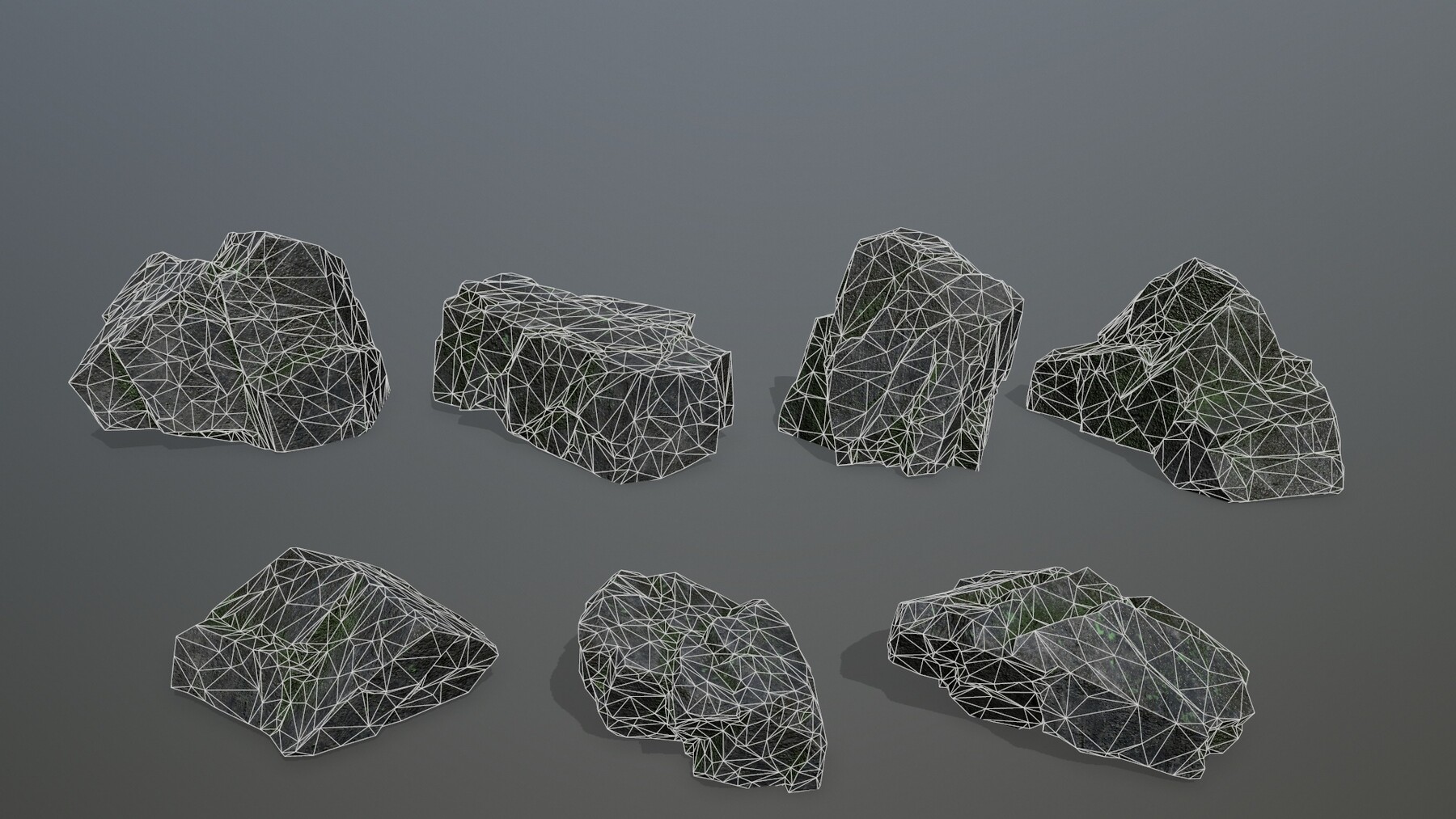 ArtStation - Rock Set 1 | Game Assets