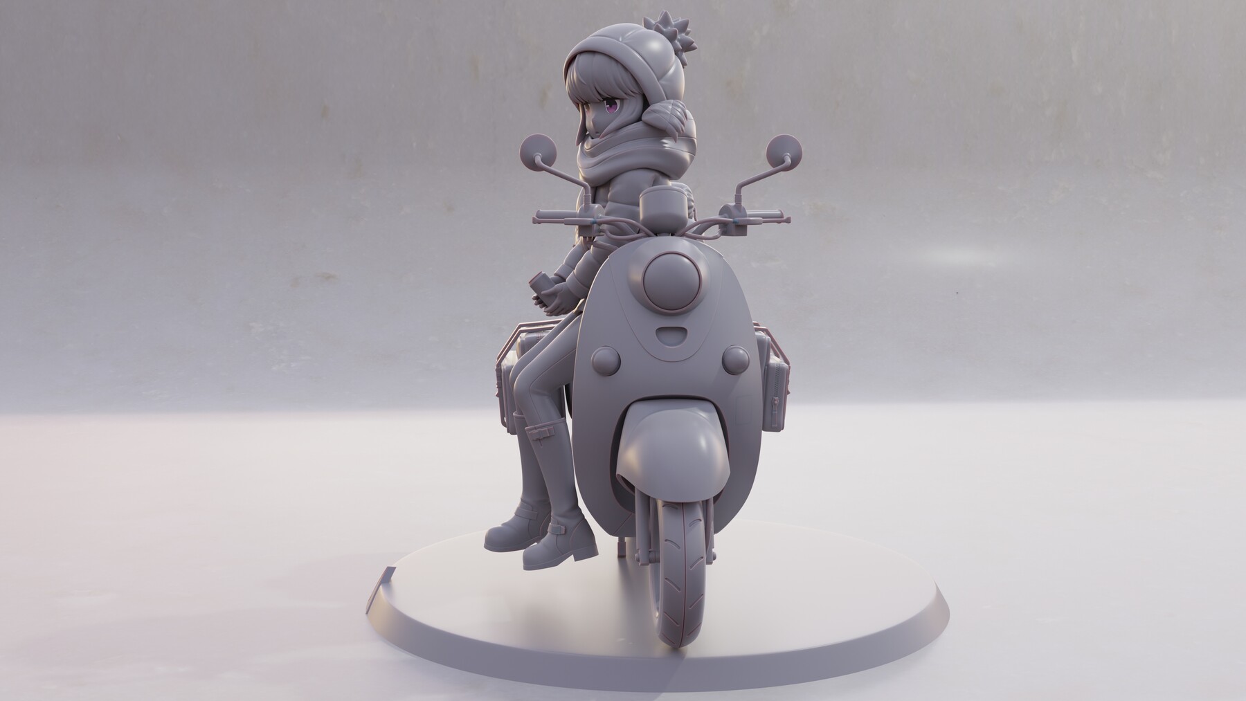 ArtStation - Shima Rin - Yuru Camp 3d Print Figure | Resources