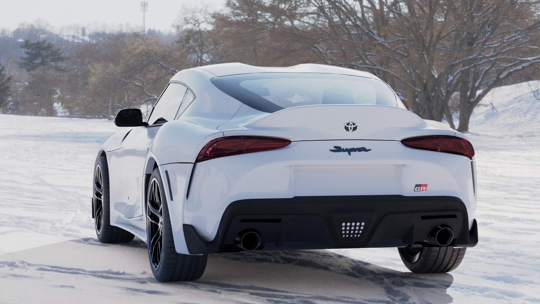 ArtStation - Toyota Supra | Game Assets