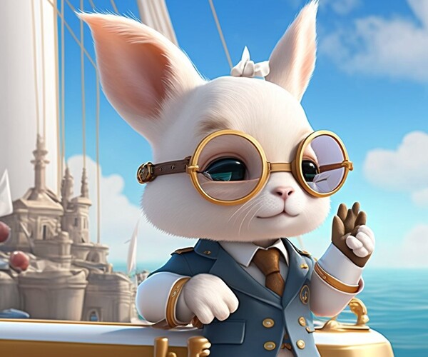 ArtStation - Captain Rabbit group of pictures | Artworks