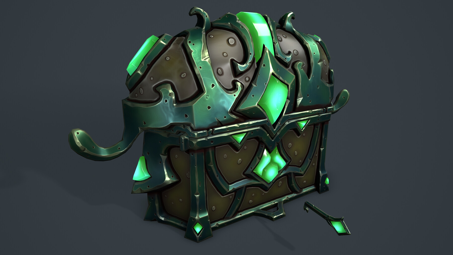 ArtStation - Mountain chest | Game Assets