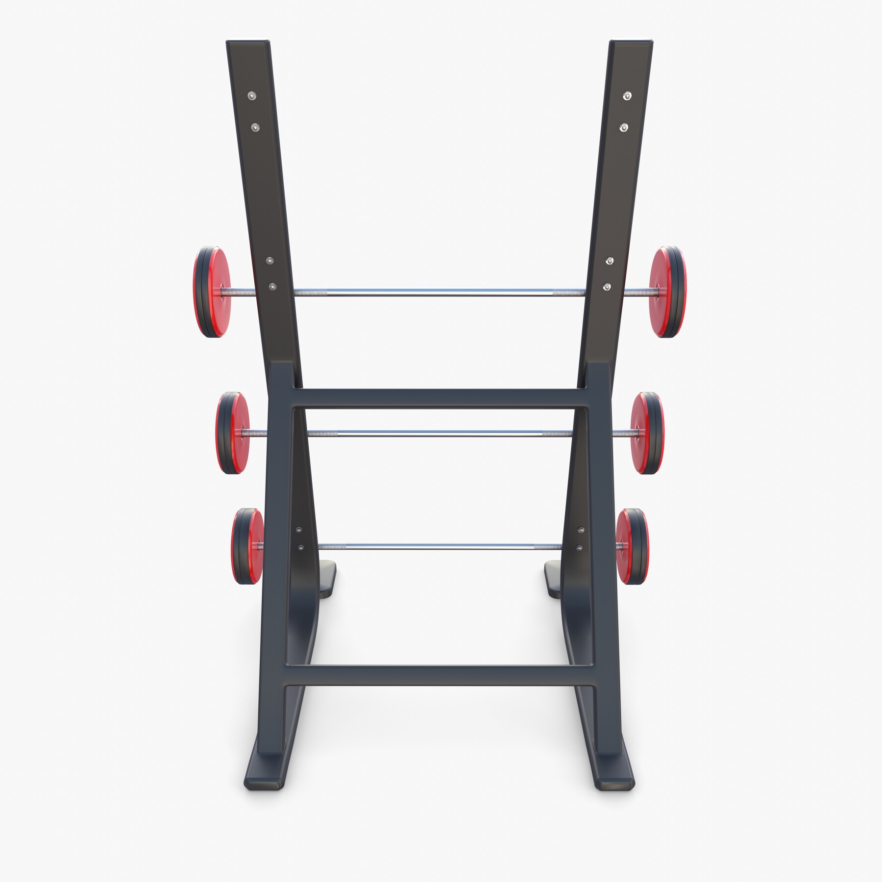 ArtStation - Barbell rack | Game Assets