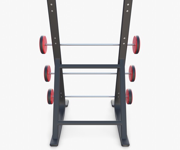 ArtStation - Barbell rack | Game Assets