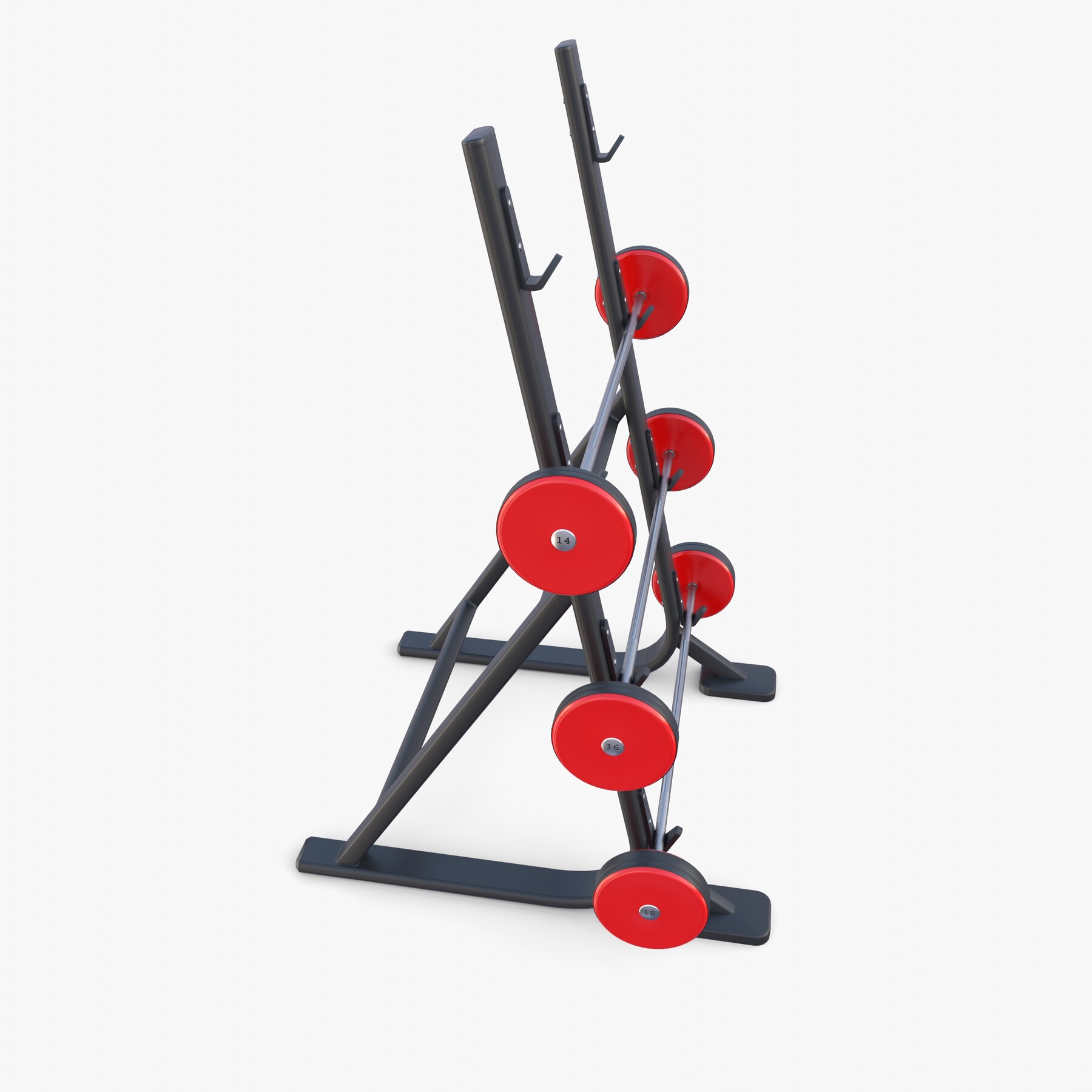 ArtStation - Barbell rack | Game Assets