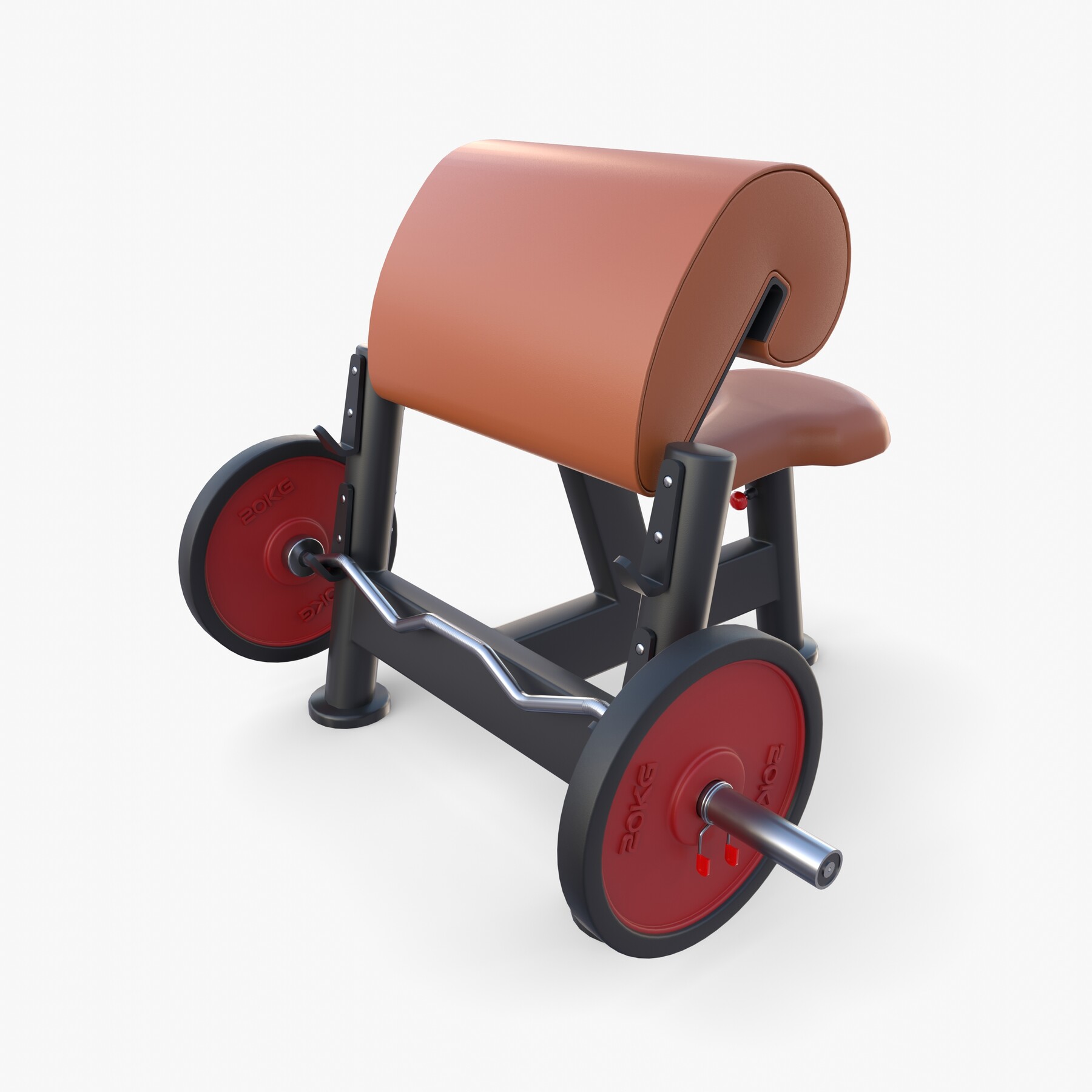 ArtStation - Curl bench | Game Assets