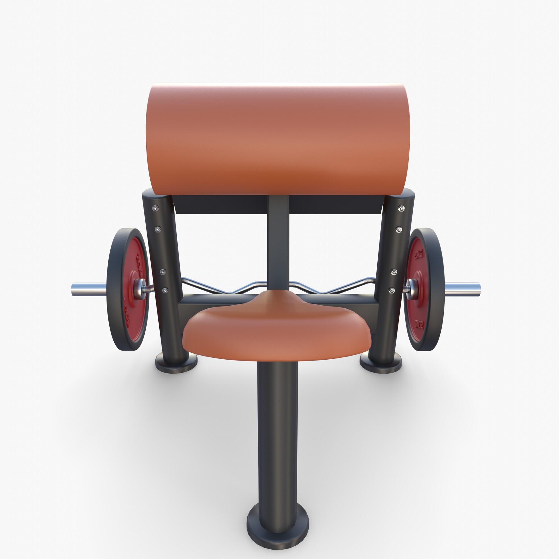 ArtStation - Curl bench | Game Assets