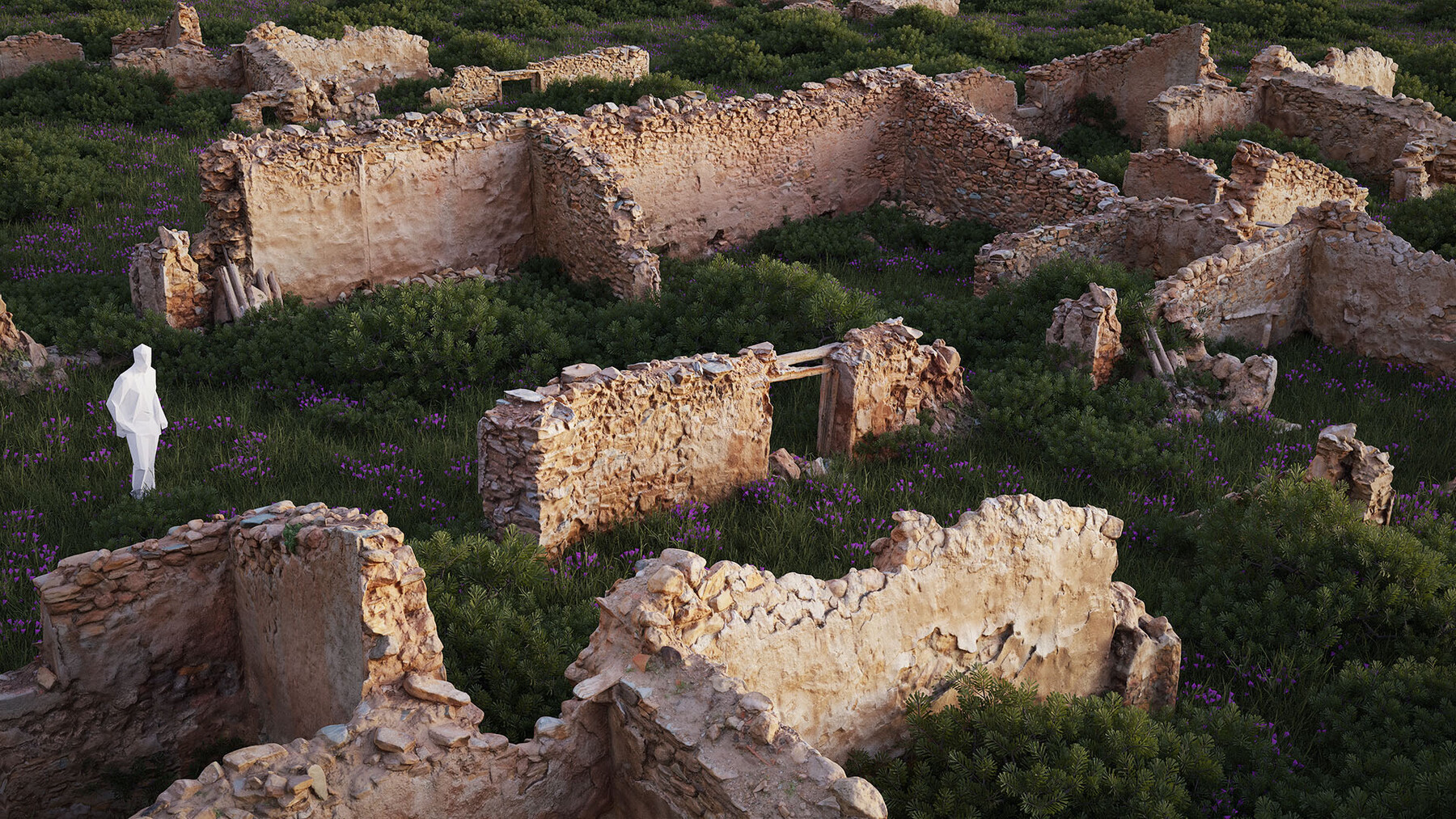 ArtStation - Old House Ruin Collection | Game Assets